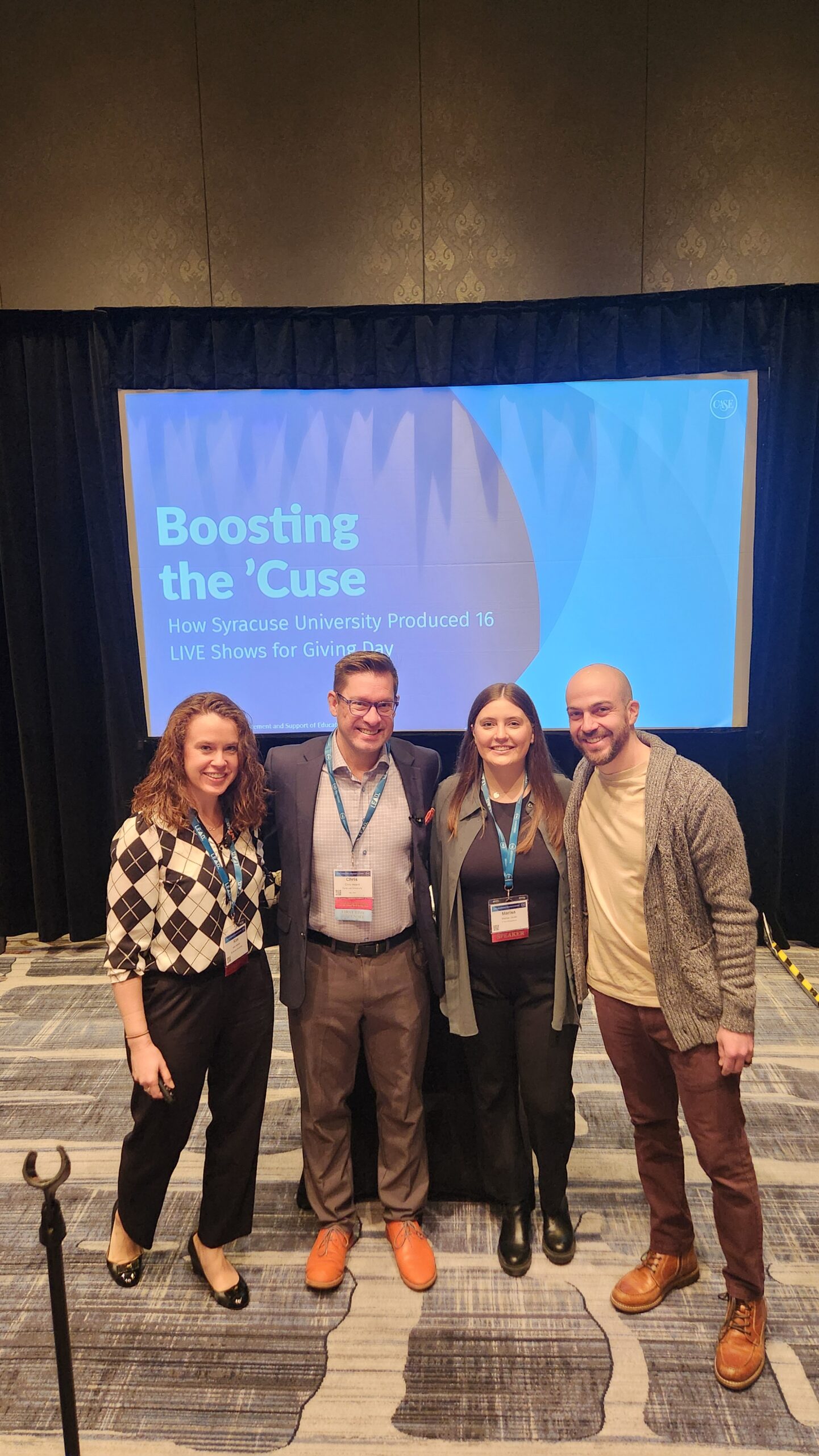 Speaking about Giving Days at CASE DII 2024 - 5 Tool Productions
